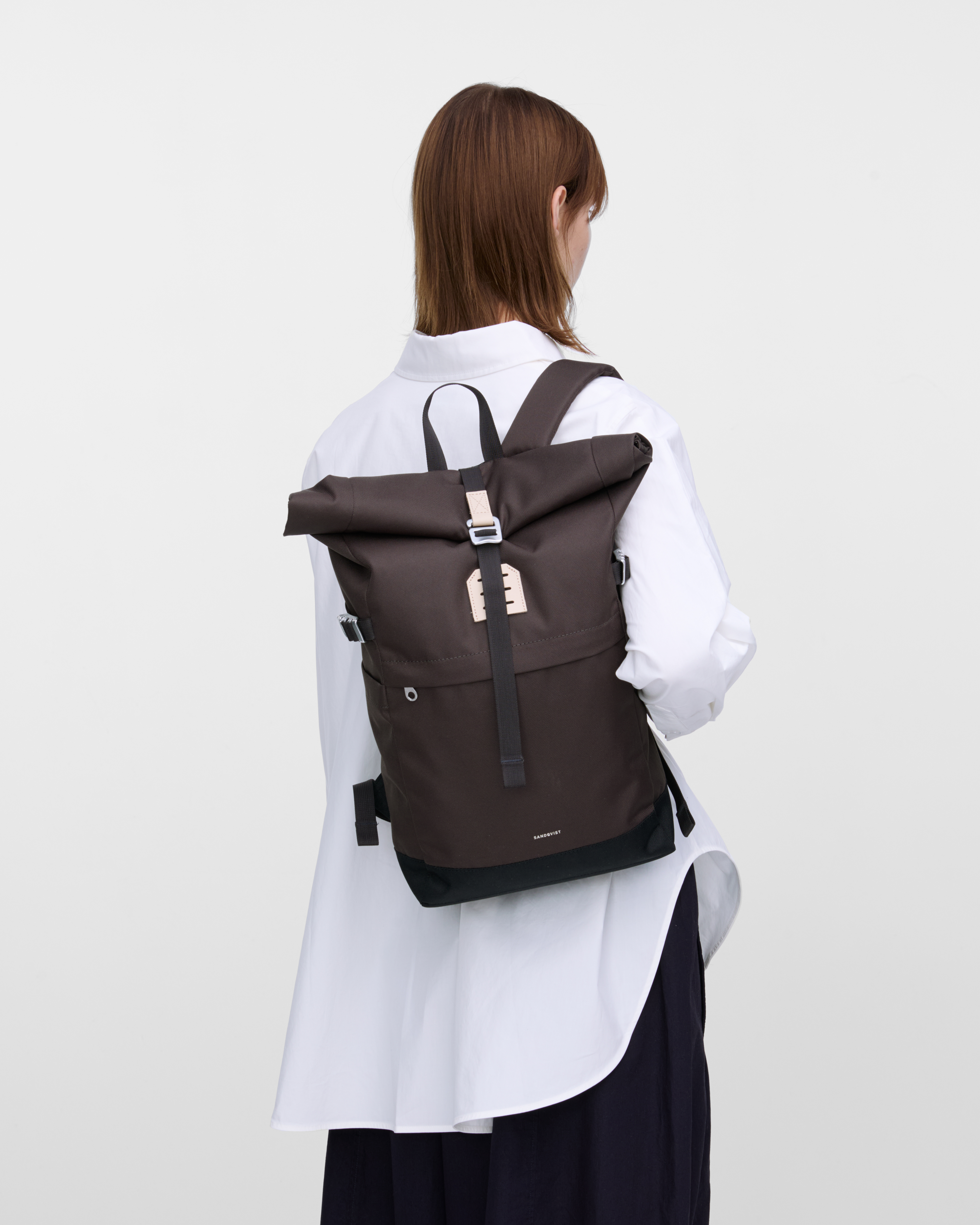ICON Rolltop Backpack M | Brown | Ex Ilon Sandqvist